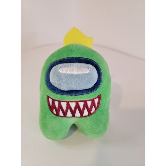 Among Us | Toys | Among Us Series 4 Green Imposter With Crown Plush 6 ...